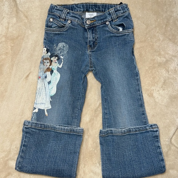 Disney | Bottoms | Vintage Disney Princess Flare Jeans | Poshmark